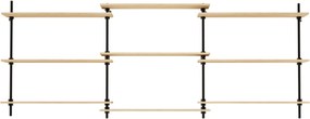 AR Shelving Nástěnný regálový systém »Deco« (92,5x235x17x5 cm)