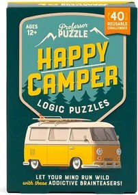 PROFESSOR PUZZLE Hra Happy Camper / Logická hra / 40 karet