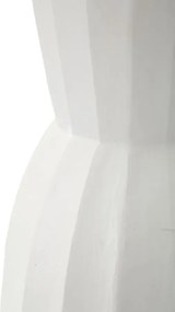 Váza Glint Pot 41 cm bílá