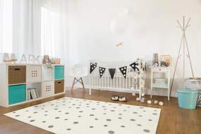 Koberec Tanami Kids C7217A krémový / měděný