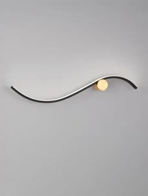 Designové nástěnné svítidlo Wave 65