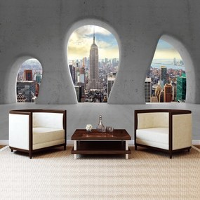 Fototapeta - New York Window View (152,5x104 cm)