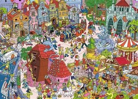 Trefl - Puzzle - Lost Items Spy Guy: Gdaňsk, Polsko / 500 dílků / 48 x
