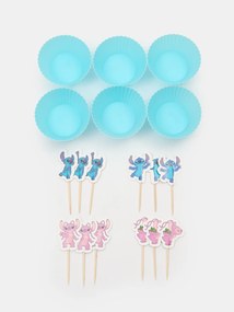 Sinsay - Sada na cupcakes 18 kusů Stitch - vícebarevná