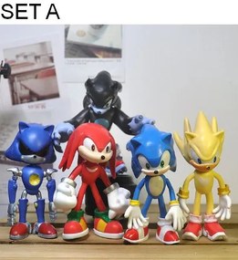 Různé sety figurek Ježek Sonic a přátelé Set: set A - 5 figurek
