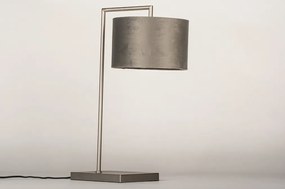 Stolní lampa Pallas Grey and Silver