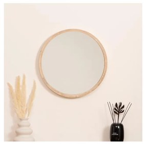Atmosphera - Nástěnné zrcadlo OLAV pr. 52 cm pavlovnie 137391