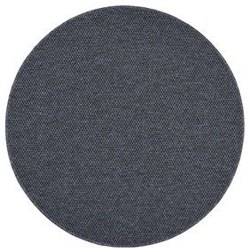 Vopi koberce Kusový koberec Nature antracit kruh - 67x67 (průměr) kruh cm