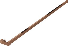 Mexen Kioto, věšák na ručníky pro sprchovou zástěnu, max. 1 140 cm, růžové zlato, 800-06-60