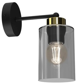 Milagro Nástěnná lampa CHIC 1xE27/60W/230V černá/šedá MI1910