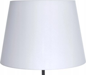 Stínidlo pro lampu Kužel E27 Bílá Studená Bavlna 30x40 H28 Mirano