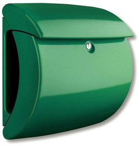 Poštovní schránka Kiel z plastu, zelená
