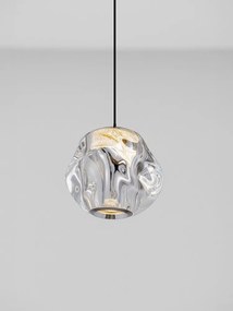 Matně černé kovové LED stmívatelné závěsné svítidlo se stínidlem z akrylového skla ø 10 cm Ifos – Nova Luce