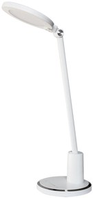 RABALUX LED flexibilní stolní lampa TEKLA, 10W, teplá-studená bílá, bílá 002977