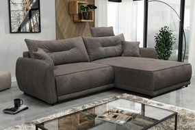 XXXLutz ROHOVÁ SEDAČKA, textil, tmavě šedá MID.YOU - Sedací soupravy - 001574006808