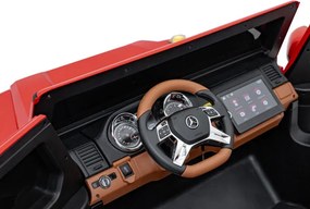 Elektrické autíčko Mercedes Benz MAYBACH G650 STRONG červené
