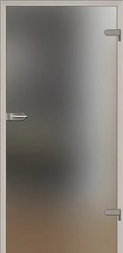 Skleněné dveře Naturel Glasa pravé 90 cm matné GLASA1B90P