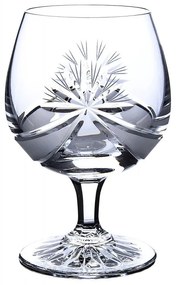 Onte Crystal Bohemia Crystal ručně broušený set na rum, brandy a koňak Mašle 1+2