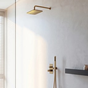 Laveo Tores, sprchová souprava pod omítku, zlatá matná, LAV-BVT_G01P
