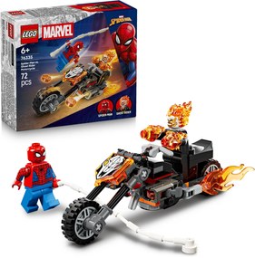 Lego® super heroes 76335 spider-man vs. ghost rider na motorce 5702018063187