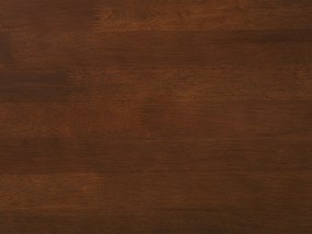Rozkládací jídelní stůl 90/120 x 60 cm tmavé dřevo MASELA Beliani
