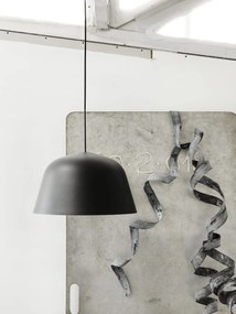Závěsná lampa Ambit 40 cm černá