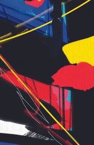 Abstraktní obraz barevná reprodukce Velikost (šířka x výška): 120x80 cm