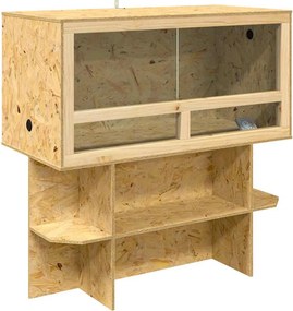 Terárium Hnědá 100 x 50 x 100 cm OSB 3397883
