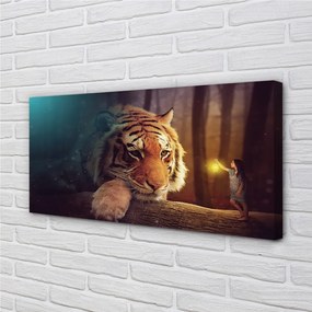 Obrazy na plátně Tiger Woods muž 125x50 cm