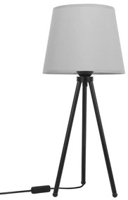 Stolní lampa MILANO, 1x textilní stínítko (výběr ze 4 barev), (výběr ze 3 barev konstrukce)