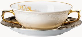 Porcelánový šálek na polévku's podšálkem Heritage Midas