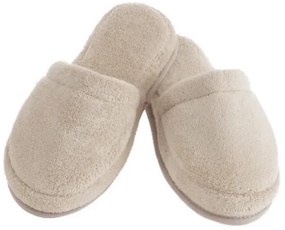 Unisex župan MICRO COTTON v dárkovém balení + papuče M + papučky (36/38) + dárkové balení Smetanová