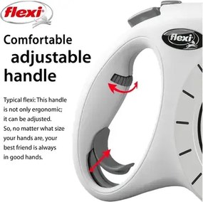 Flexi Select M pásek 7m světle šedé / Vodítko