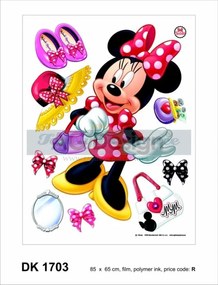 Samolepící dekorace na zeď Disney Minnie AGF1703 AG Design (65 x 85 cm)