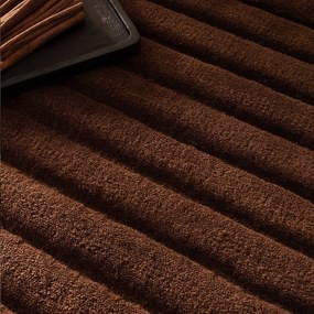 Tmavě hnědý ručně tkaný vlněný koberec 160x230 cm – Asiatic Carpets