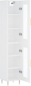 Skříň highboard bílá 34,5 x 34 x 180 cm kompozitní dřevo 3199417