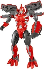 RAPPA Robot rozložitelný dinosaurus červená / Akční figurka