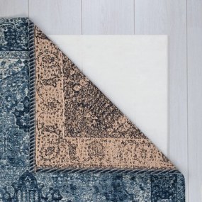 Flair Rugs, Kusový koberec Manhattan Antique Blue, 200x290, modrá, ložnice