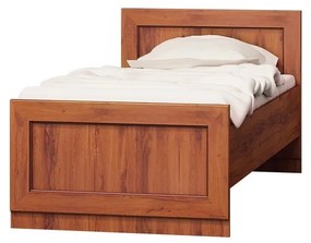 Jednolůžková postel Noris N21, Barva: dub stuletni