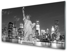 Obraz na skle Socha Svobody New York 100x50 cm