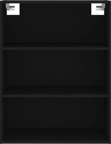 Skříň highboard černá 69,5 x 34 x 180 cm kompozitní dřevo 3189502