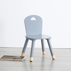 Atmosphera for Kids Dětská židle šedá