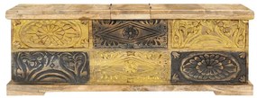Konferenční stolek 100 x 50 x 35 cm masivní mangovníkové dřevo 247881