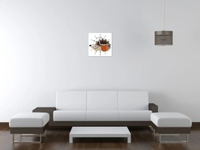 Gario Obraz s hodinami Ježek s jablíčkem Rozměry: 40 x 40 cm