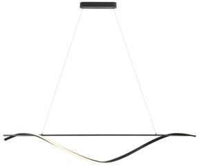 Redo 01-2518 závěsné LED svítidlo stmívatelné Savage pískově černé, 32W, 3000K, 150cm