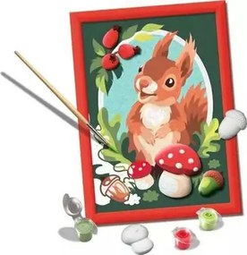 Ravensburger 120232650 CreArt Roztomilá veverka (se sádrovou formou) /