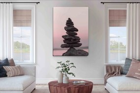 Malvis ® Obraz Mohyla z kamenů Velikost (šířka x výška): 150x100 cm