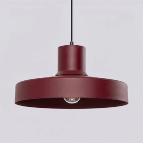 Sollux Lighting Závěsné svítidlo BILO bordó