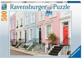 Ravensburger Barevné městské domy v Londýně / 500 dílků / od 12 let