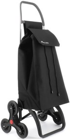 Rolser Saquet LN 6 nákupní taška s kolečky do schodů, černá
